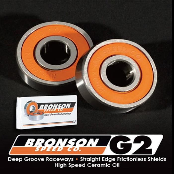 スケートボード スケボー ベアリング BRONSON BEARING G2 ブロンソン スピード カンパニー ジーツー オイル ベアリング 8 ...