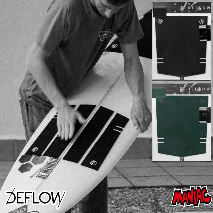 FCS デッキパッド フロントデッキ サーフィン DEFLOW デフロウ デフロー ショートボード用 FRONT PAD フロントパッド ...