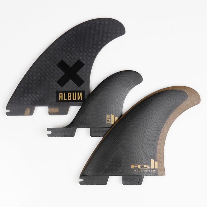 FCS2 FIN エフシーエス2フィン ショートボード用 ツインフィン ALBUM TWIN+1 - PG アルバムツイン パフォーマンスグラス : sf-fcs2-s-alb-tw-t2 ...
