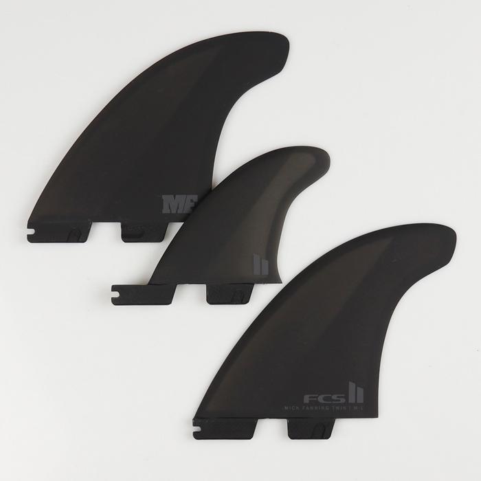FCS FCS2 FIN エフシーエス2フィン ツインフィン ツインスタビ MF TWIN +1 - PC/Aircore BLACK MFツイン2+1 ミックファニング パフォーマンスコア ...