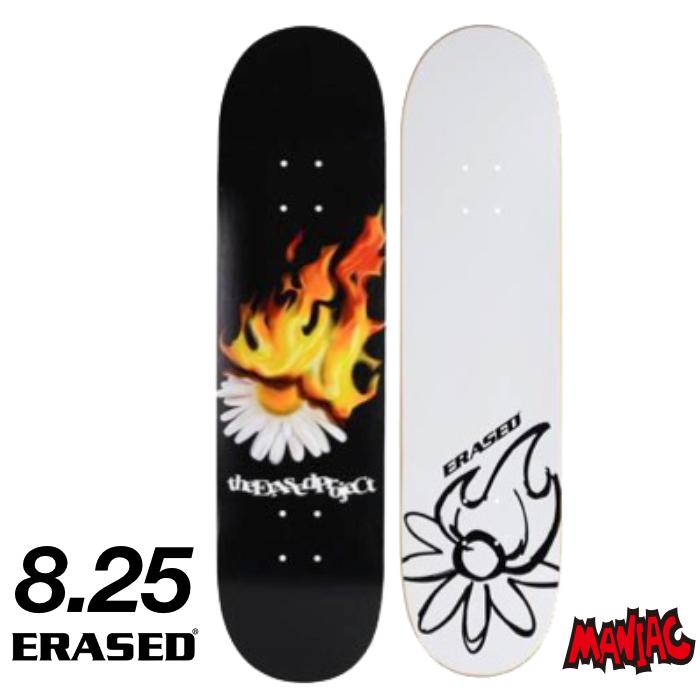 PRIMITIVE スケボー デッキ 単品 スケートボード ERASED PROJECT イレイスド プロジェクト BURNING ...