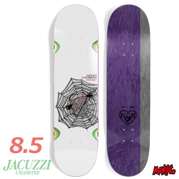 スケボー デッキ 単品 スケートボード JACUZZI UNLIMITED ジャグジー アンリミテッド JOHN DILO EVIL DECK ...
