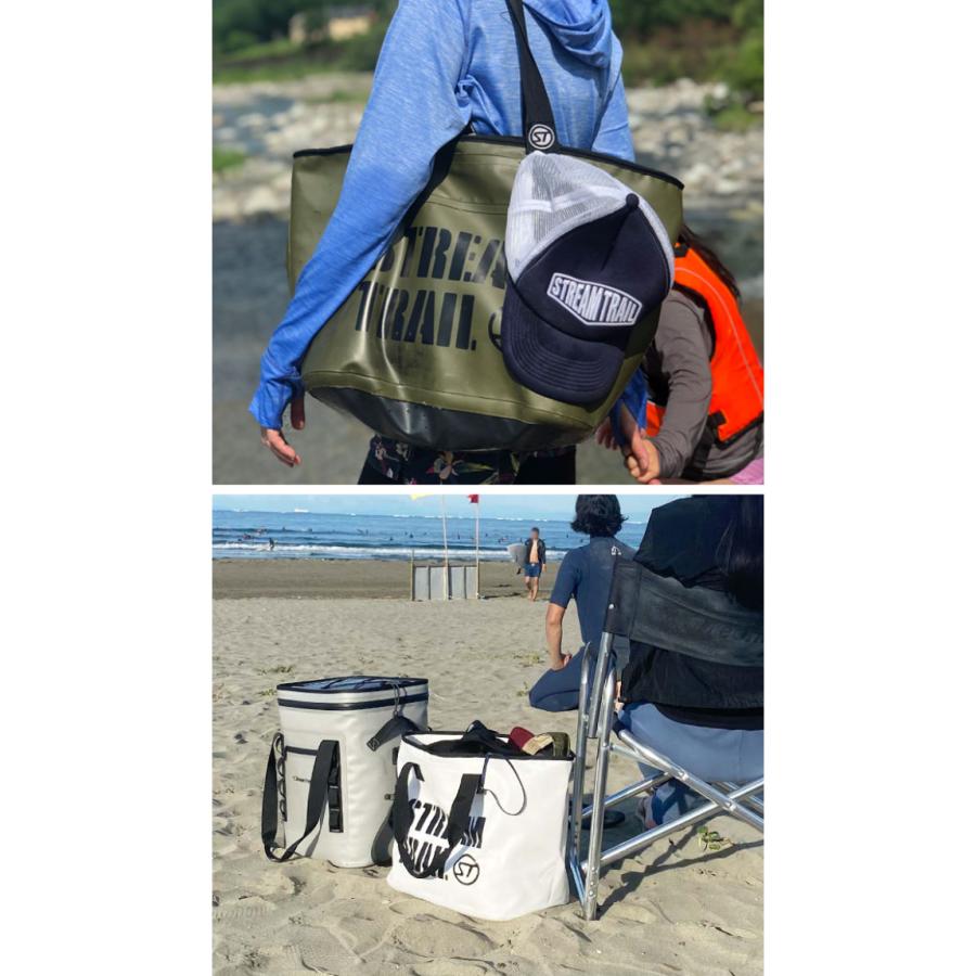 StreamTrail ストリームトレイル 防水バッグ BLOW ブロー ブロウ トートバッグ 折りたたみバケツ型 サーフィン スノーボード :stream-blow-t2:マニアック ...