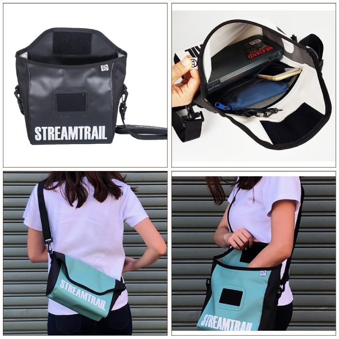 STREAM TRAIL StreamTrail ストリームトレイル ポーチ バッグ Bream ブリーム 防水 ショルダーポーチ 4.2L 防水ショルダーバッグ アウトドア 釣り ...