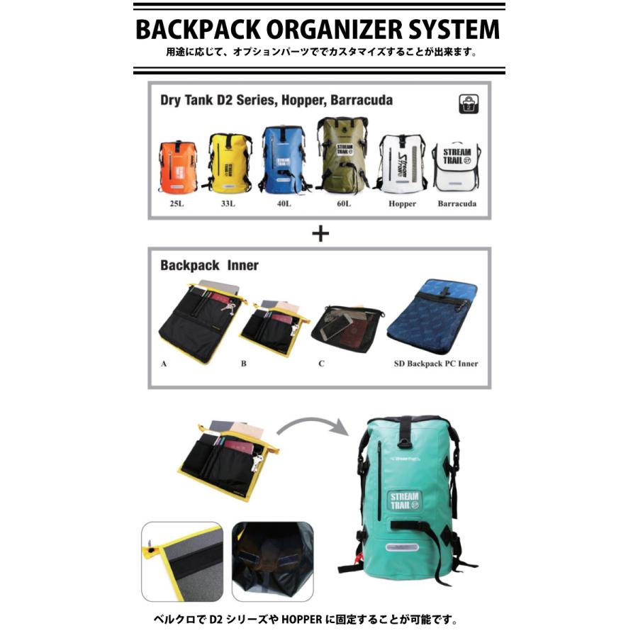STREAM TRAIL StreamTrail ストリームトレイル ポーチ SD BACKPACK PC INNER : マニアック ...