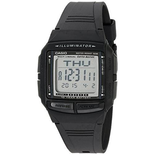 腕時計 カシオ メンズ DB36-1AV Casio Men's DB36-1AV Multilingual Databank Watch ...