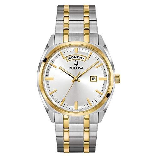 BULOVA 腕時計 ブローバ メンズ 98C127 Bulova Men's Classic Surveyor 2-Hand Day ...