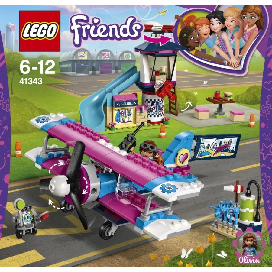 LEGO（レゴ） シティ 41343 LEGO 41343 Friends Heartlake City Airplane Tour : マニ ...