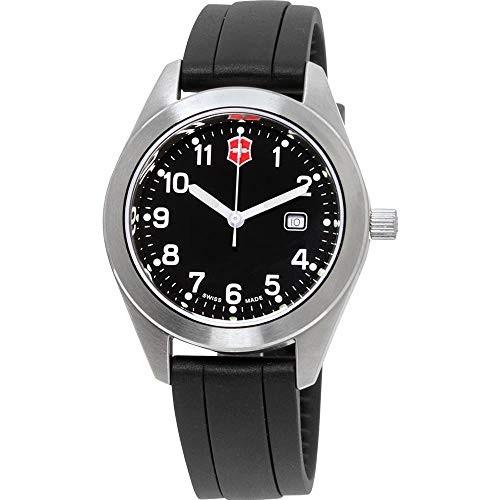 VICTORINOX 腕時計 ビクトリノックス スイス 26033.CB Victorinox Garrison Black Dial ...