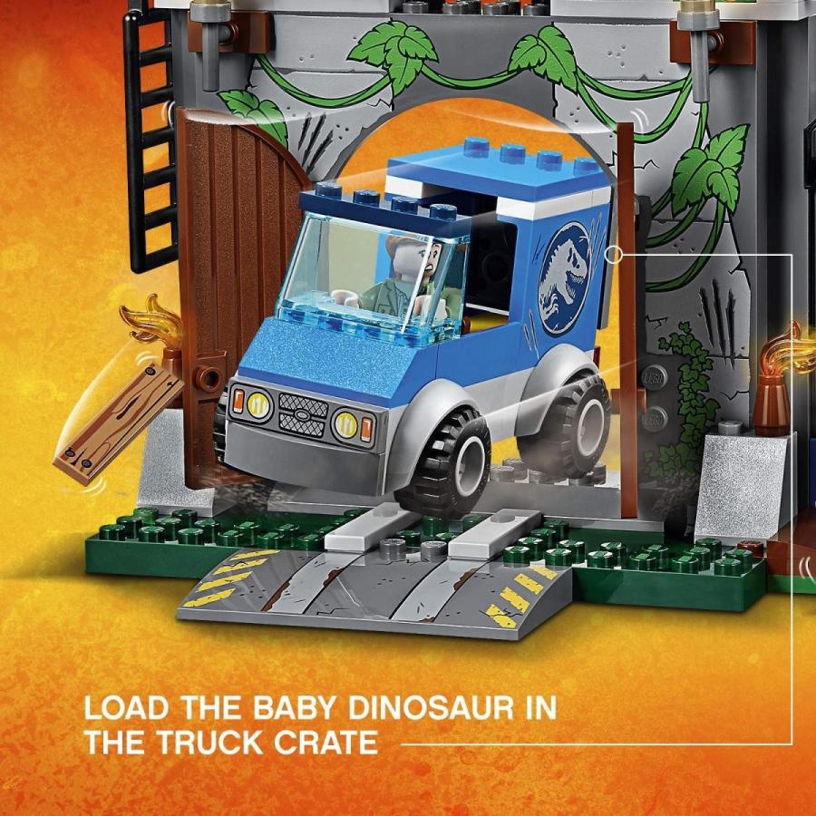 LEGO レゴ ジュニア 10758 ジュラシックワールド T-レックスの LEGO レゴ ジュニア 10758 ジュラシックワールド T-レックスの