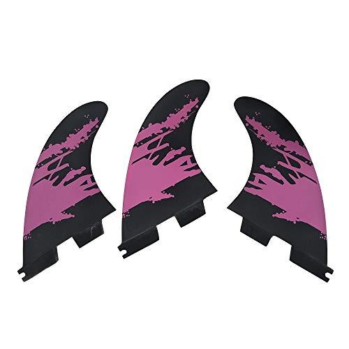 サーフィン フィン マリンスポーツ SR-FIN-FCS2-FG-21 UPSURF Surfboard Tri Fin Double ...