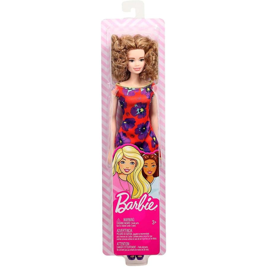 Barbie バービー バービー人形 ファッショニスタ GBK95 GBK92 Doll, Light Auburn Curly ...