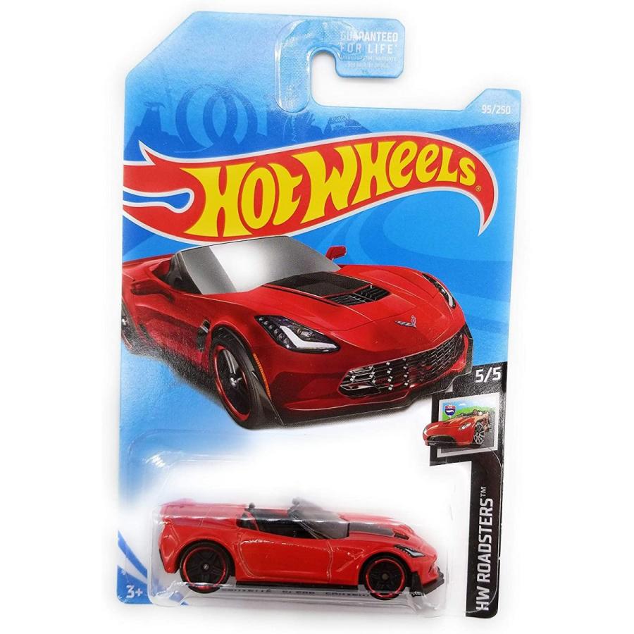 ホットウィール マテル ミニカー Hot Wheels 2019 HW Roadsters Corvette C7 Z06 Convertible 95/250, : マニアックス Yahoo ...