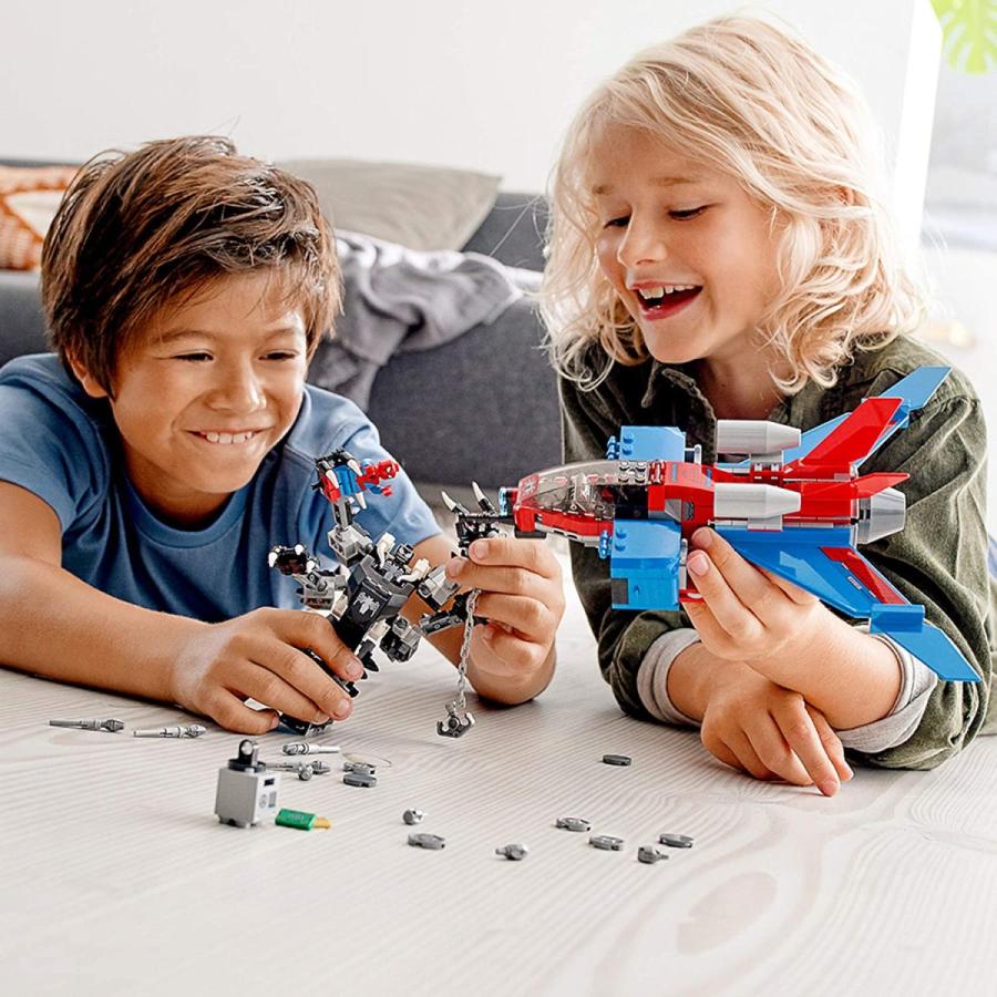 LEGO（レゴ） 6289070 LEGO Marvel Spider-Man Spider-Jet vs Venom Mech 76150 ...