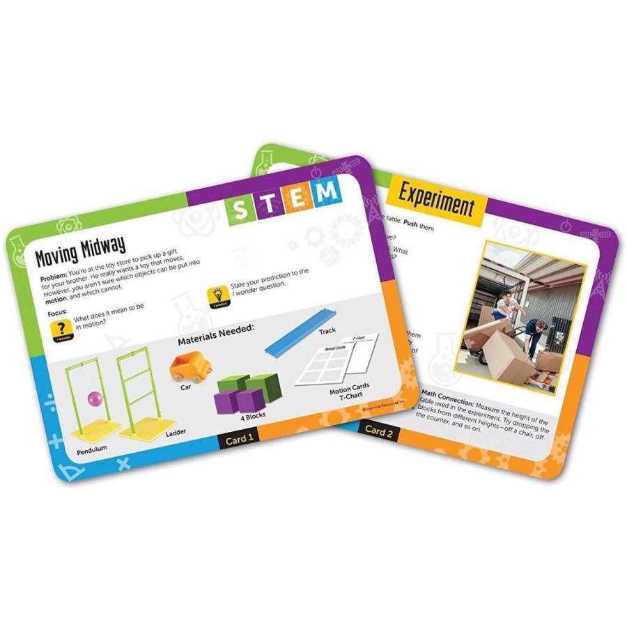 知育玩具 パズル ブロック LER2822 Learning Resources STEM Force & Motion Activity Set, 20 Pieces, Ag : マニ ...