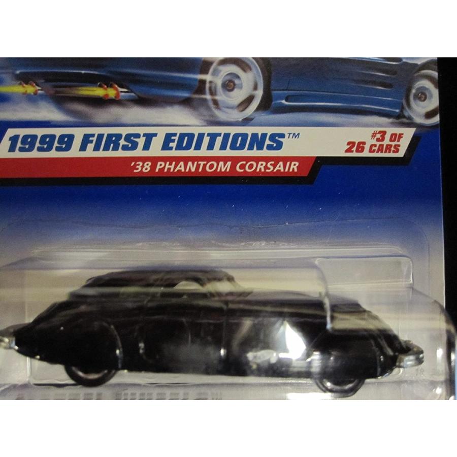 ホットウィール マテル ミニカー '38 Phantom Corsair (Rare Black Wall 5 Spoke Variant ...