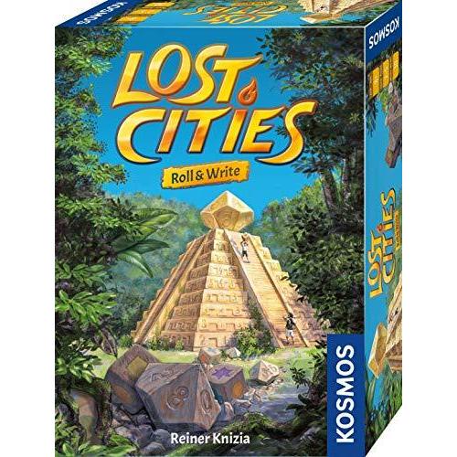 ボードゲーム 英語 アメリカ 680589 Thames & Kosmos Lost Cities: Roll Write | A Family Friendly Ga : マニアックス ...