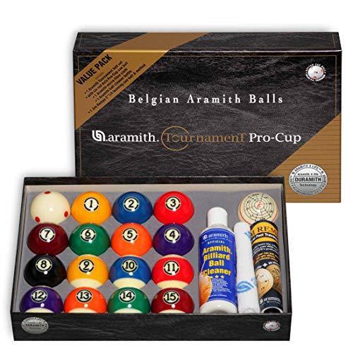海外輸入品 ビリヤード Aramith Tournament Value Pack Billiard Pool Set 2 1/4" With ...
