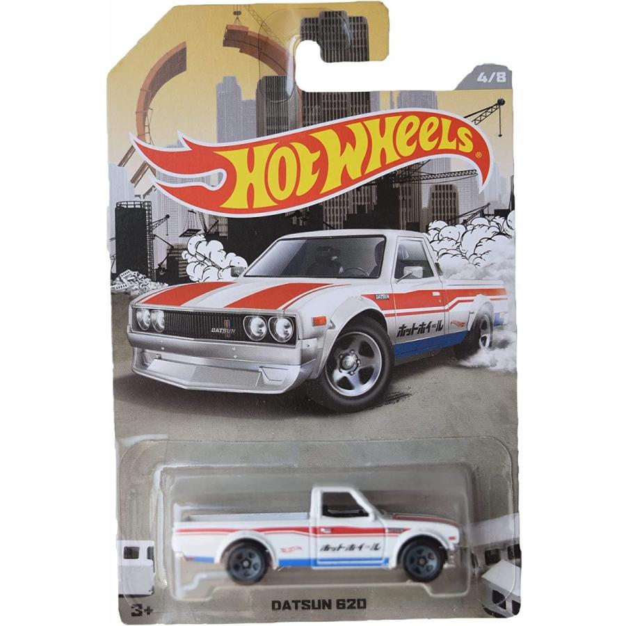 ホットウィール マテル ミニカー DJK93 Hot Wheels Datsun 620, [White] 4/8 : マニアックス Yahoo!店 - 通販 - Yahoo!ショッピング