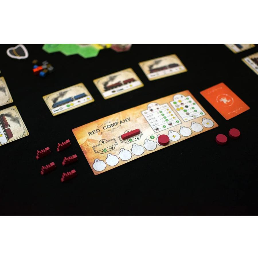 ボードゲーム 英語 アメリカ ARQ043 Archona Games Small Railroad Empires - Red ...