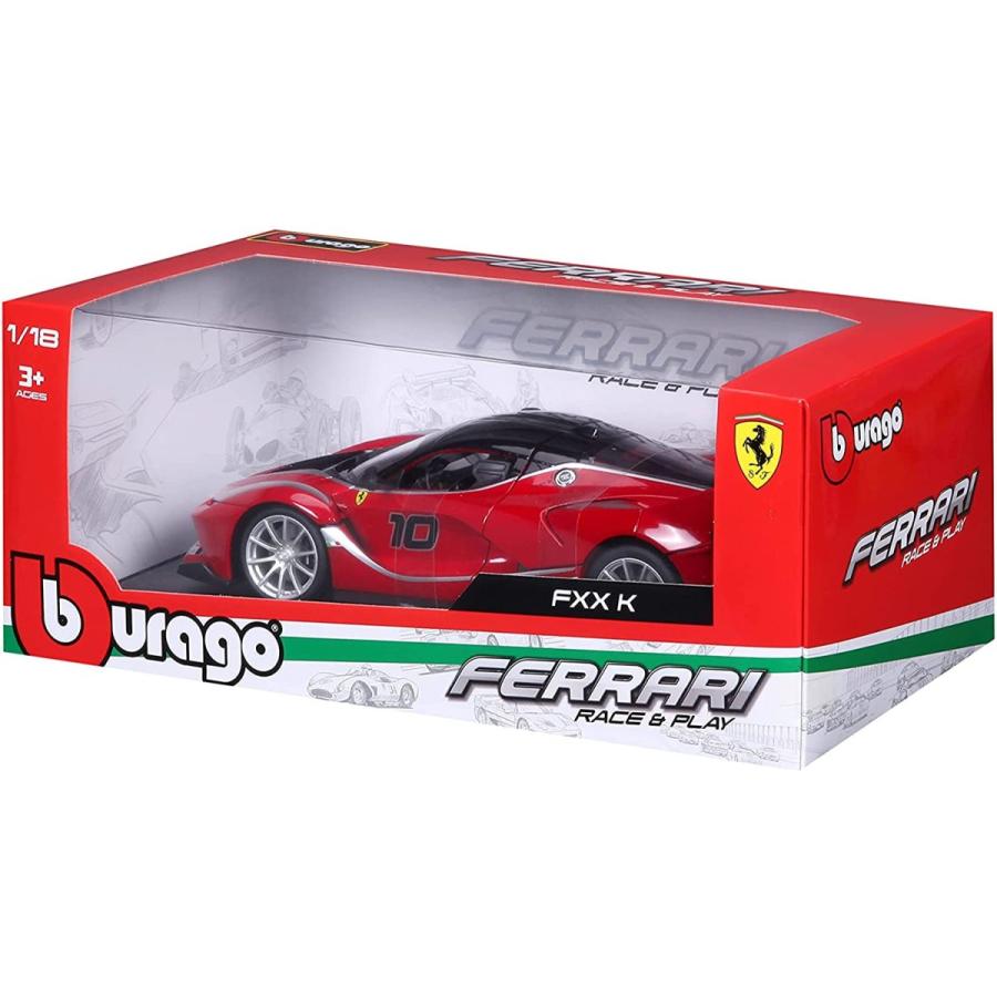 ブラーゴ Bburago ミニカー 16010 B18-16010 Ferrari FXX-K Diecast Model Kit, Red ...