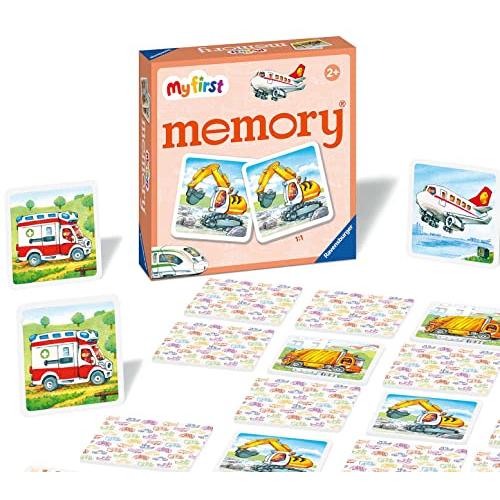 ジグソーパズル 海外製 アメリカ 20878 Ravensburger Vehicles My First Memory? Game for ...