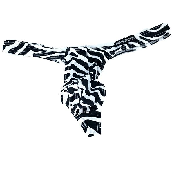 【S】【M】サイズ ゼブラ メンズストリング（Tバック） ☆ドイツ製 MANSTORE（マンストア）☆M800 男性下着 ☆Tower ...