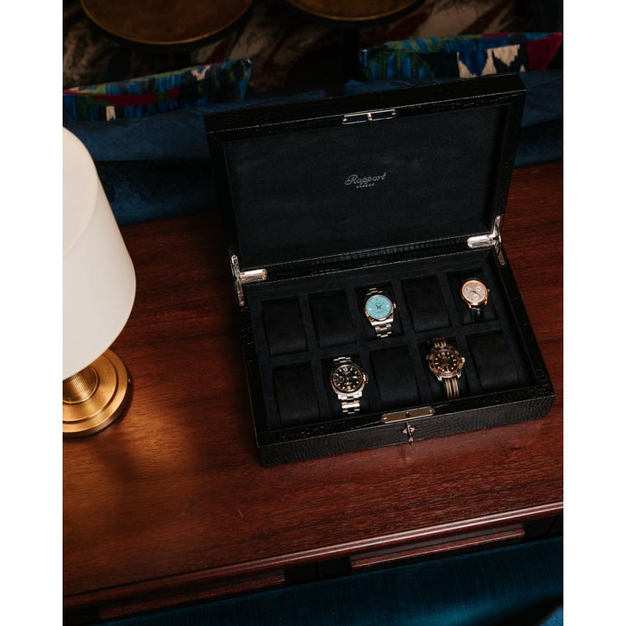 ラポート ロンドン(Rapport LONDON) Brompton Black Ten Watch Box : mano-a-mano 時計ベルト専門店 - 通販 - Yahoo!ショッピング