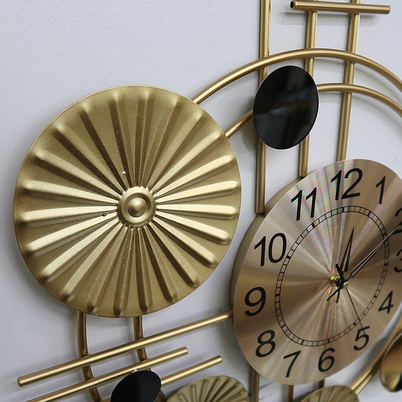 壁掛け時計 おしゃれ 北欧 ウォールミラー 玄関 ホテル モダン レトロ ウォールクロック アンティーク ヴィンテージ アート ホテルライク BT-130BR : 100068331 ...