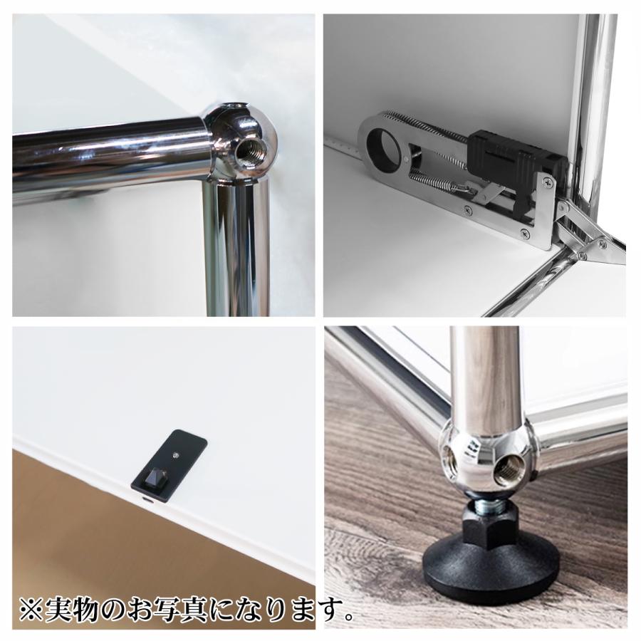 訳有 ハラー サイドボード リプロダクト 北欧 2段 鍵付き 幅77cm 国内在庫 モジュール 家具 完成品 ハラーキャビネット HL-03WH WK-103 : インテリア専門店 ...