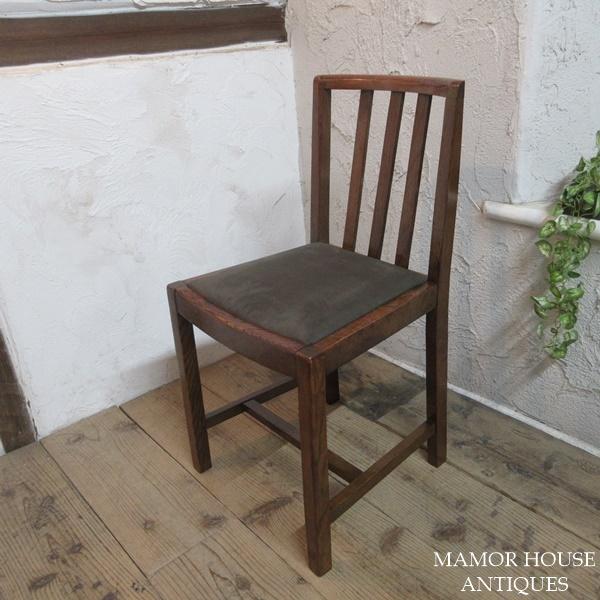 イギリス アンティーク 家具 CC41 ダイニングチェア 椅子 イス 店舗什器 カフェ 木製 オーク 英国 DININGCHAIR 4946d ...