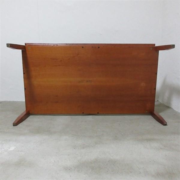 イギリス直輸入 ビンテージ 家具 コーヒーテーブル センターテーブル ローテーブル 木製 チーク デンマーク製 VINTAGE mid ...