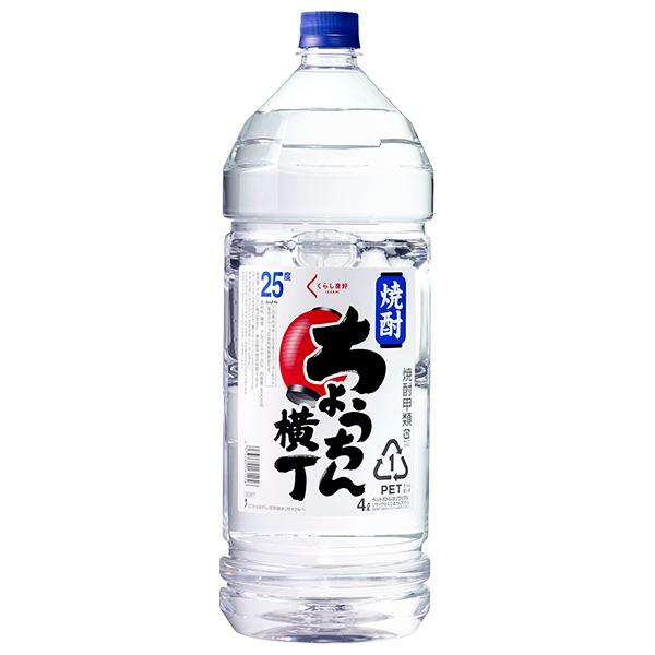 メルシャン ちょうちん横丁 25度 ペットボトル 4L 4000ml 1梱包4本まで 包装不可 : FELICITY 地酒 - 通販 - Yahoo!ショッピング