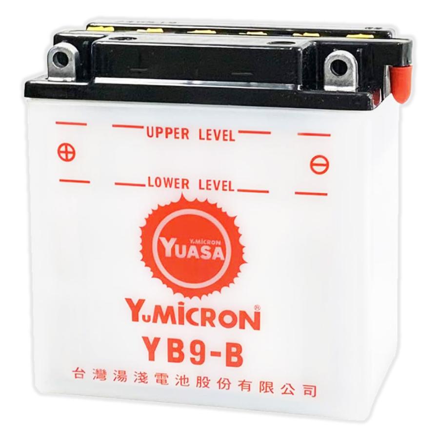TAIWAN YUASA バイク バッテリー YB9-B 台湾ユアサ 液入り充電済 台湾YUASA : MANSHIN - 通販 ...