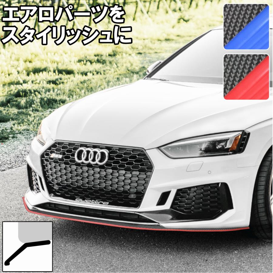 車用 リップスカート プロテクター 汎用 長さ 2500mm pvc リップスポイラー フロントバンパー サイド テールゲートスポイラー ...