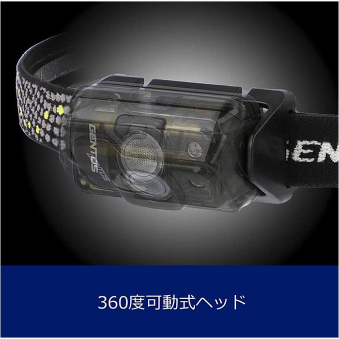 GENTOS ジェントス LEDヘッドライト CP-01R USB充電式 充電池内蔵 360度可動式ヘッド 2スタイルのバンドが付属 防災 非常用 LED ヘッドライト :016382 ...