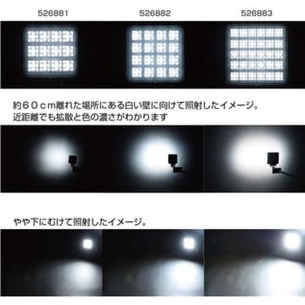 ジェットイノウエ LEDワークランプ 角型 WL-36 24W/4.5インチ 526883 トラック用品 ライト・照明 JET INOUE ...