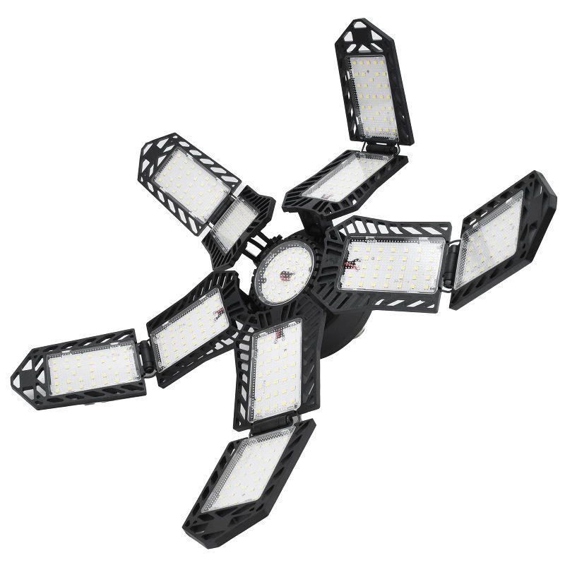 LEDガレージライト、E26/E27ガレージシーリングライト、11パネル、180W 18000MLスーパーマーケット天井360°非常灯、地下 : まんてんどう - 通販 - Yahoo!ショッピング