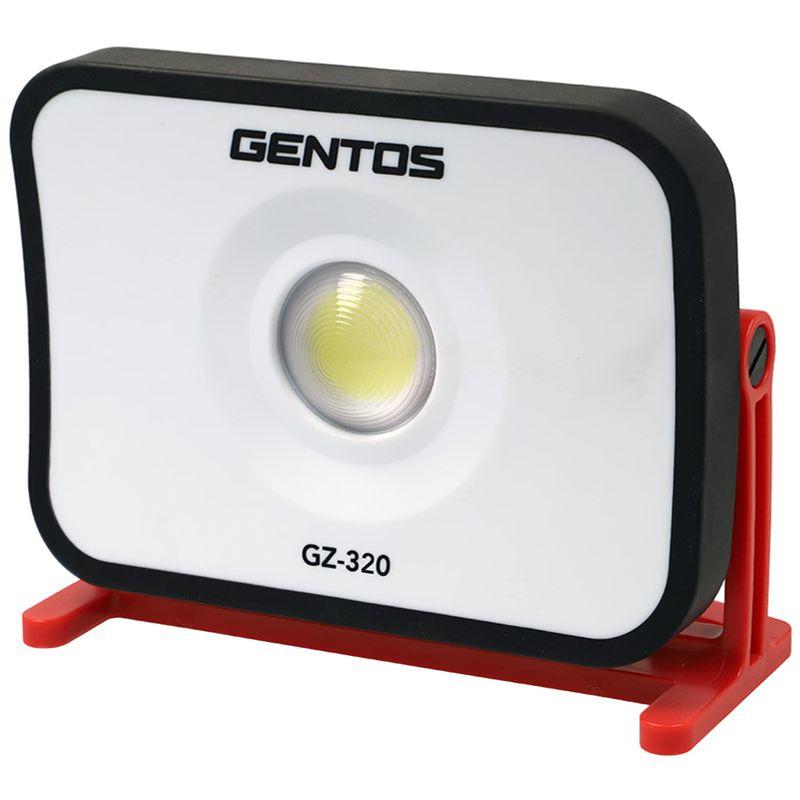 GENTOS(ジェントス) 投光器 LED ワークライト AC電源/USB 充電式(専用充電池) 1700ルーメン ガンツ GZ-320 防 : まんてんどう - 通販 - Yahoo!ショッピング