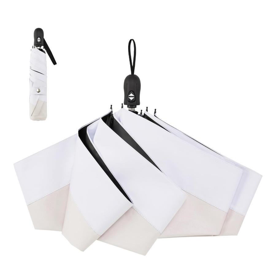 konciwa 日傘 軽量 折りたたみ傘 UVカット率100% 完全遮光 遮熱 晴雨兼用 コンパクト 紫外線遮断 日焼け防止 耐風撥水 梅雨 : 20241021180544-00046 ...