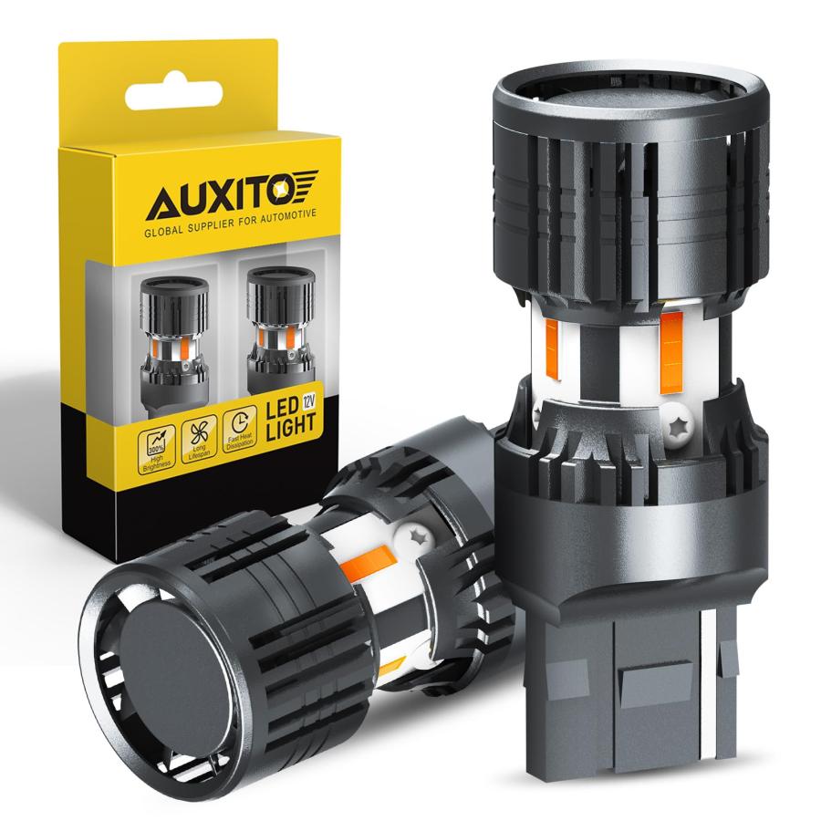 AUXITO t20 led ウインカー 兼 T20ピンチ部違い T20 LED ウィンカーバルブ 最新型 冷却ファン搭載 シングル : まんてんどう - 通販 - Yahoo!ショッピング