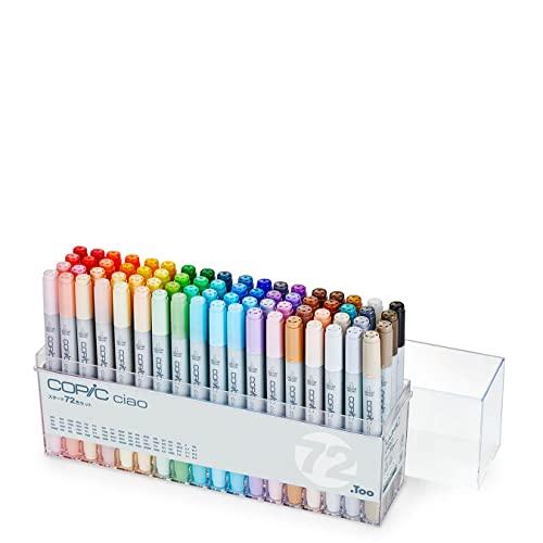 コピック(COPIC) Too コピック チャオ スタート 72色セット 日本製 多色 イラストマーカー マーカー マーカーペン : 満天堂 - 通販 - Yahoo!ショッピング