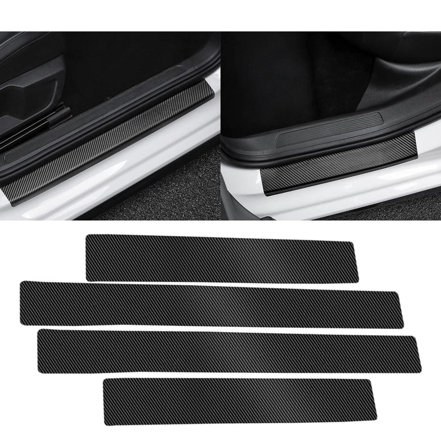 4PCS スバル インプレッサ GT・GK系 XV GT系 フォレスター SK系 車用 スカッフプレート サイドステップガード スカッフプレ : 20240930170538-00169 ...