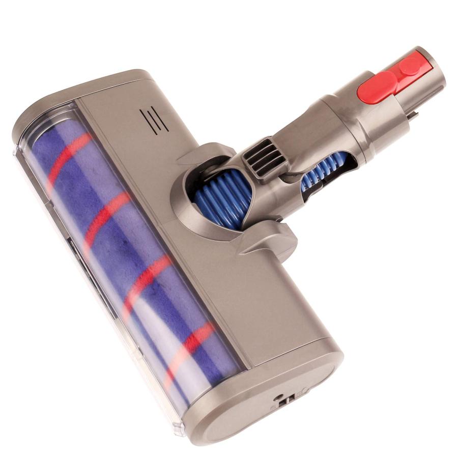 ソフトローラークリーナーヘッドカーボンファイバー搭載モーターヘッド対応Dyson(ダイソン) V15 V7 V8 V10 V11 SV10 : 20241002032443-00040 ...