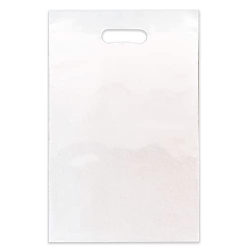 A4大きめサイズ 50ミクロン厚 小判抜き透明手提げ袋 240x390mm 破れにくいCPP 100枚 : 満天堂ヤフーショッピング店 - 通販 - Yahoo!ショッピング