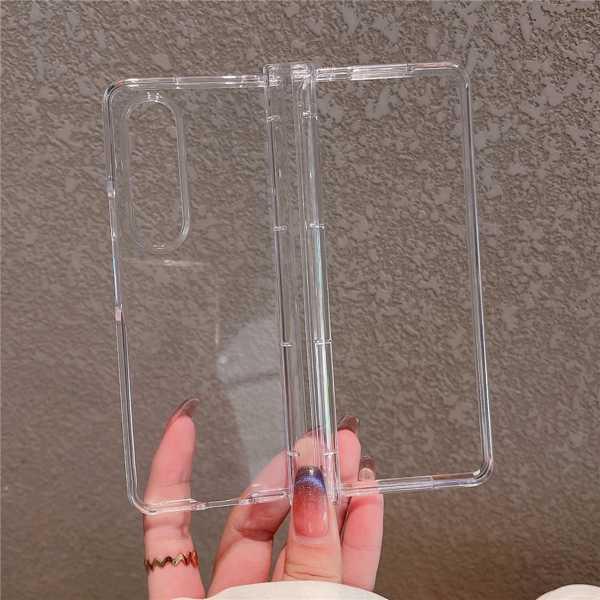 Samsung Galaxy Z Fold 7/6/5/4/3/5G用 透明ヒンジプロテクター 耐衝撃カバー HDハードアクリル全面保護ケース : 満天堂ヤフーショッピング店 - 通販 ...