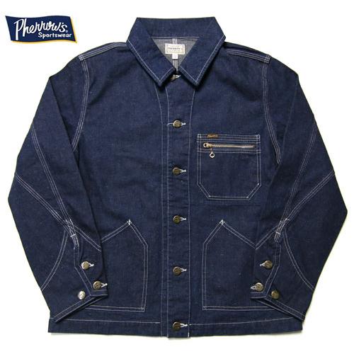 Pherrow's フェローズ PHERROWS 191WJ デニムジャケット : MANUFACTURES本店 - 通販 - Yahoo!ショッピング