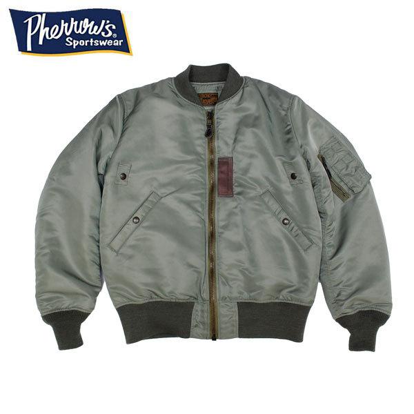 Pherrow's フェローズ 21W-MA-1 PHERROWS MA-1 30周年記念モデル 限定生産モデル ミリタリー アウター ジャケット : MANUFACTURES本店 - 通販 ...