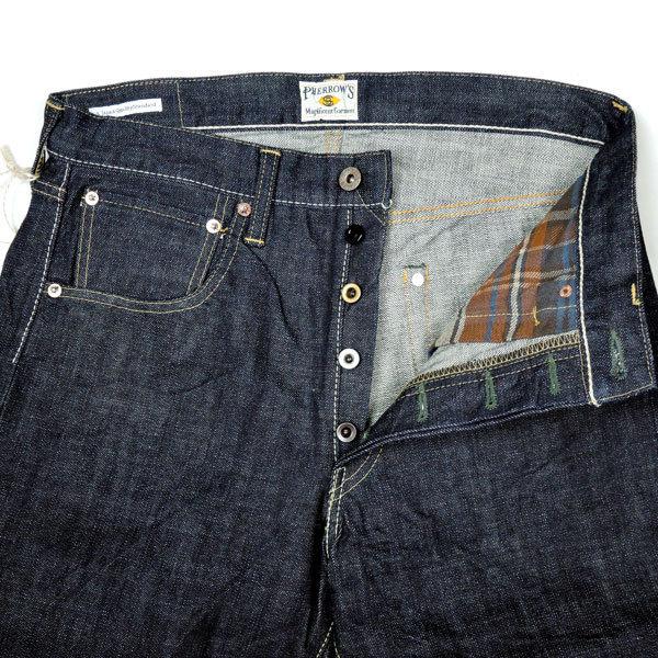 Pherrow's（フェローズ） ビッグサイズ 421SW pherrows 38インチ 40インチ オリジナルストレート デニム ジーンズ ネル生地 月桂樹 : MANUFACTURES本店 ...