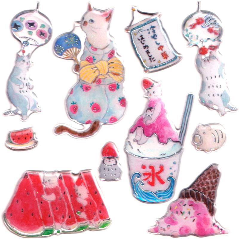 アクティブコーポレーション トコロコムギ 夏柄ドロップシール 夏の風物詩 ST-616s ACTIVE メール便可能 M在庫-2-B1 : THE 文房具 令和万葉堂 - 通販 - Yahoo ...